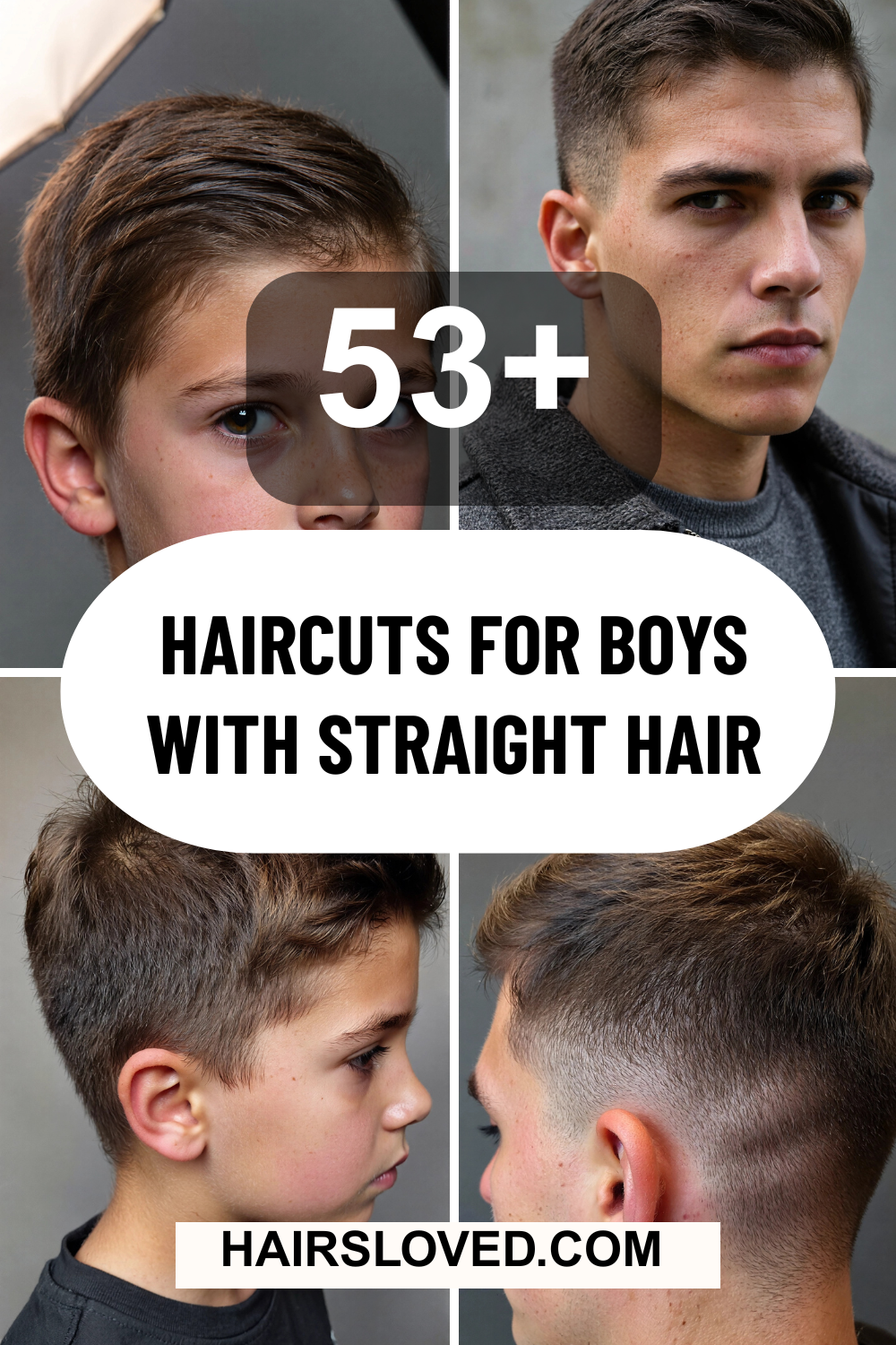 54 Haircuts for Boys with Straight Hair (Trendy, Classic & Modern ...