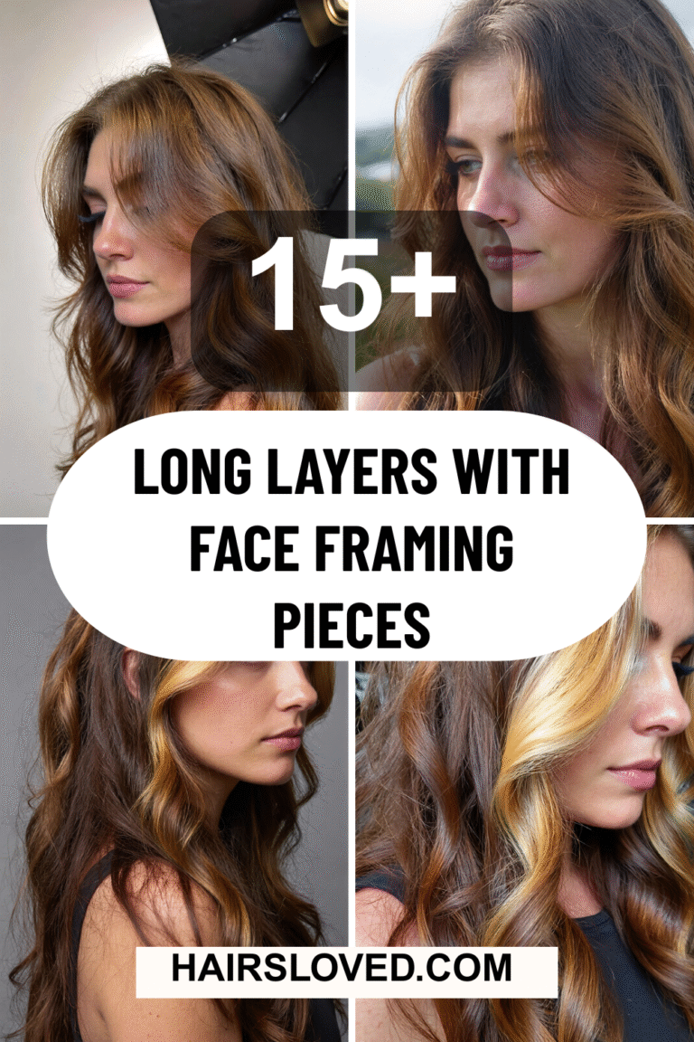 16 Long Layers With Face Framing Pieces: The Ultimate Guide to ...